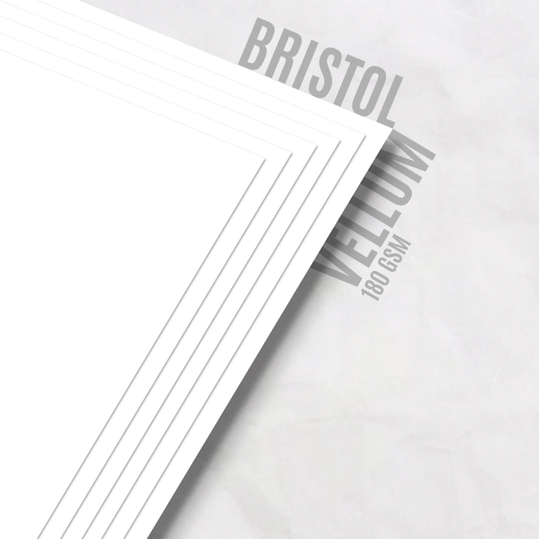 Bristol Vellum 100lbs 180gsm 500sheets per pack – Prestige Paper Products