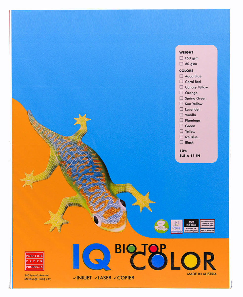 IQ Biotop Specialty Paper 10sheet per pack – Prestige Paper Products