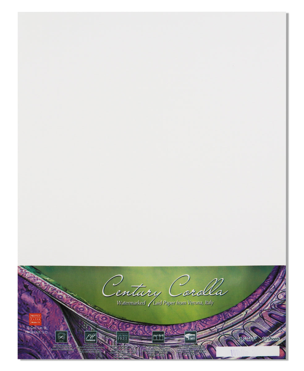 Century Corolla White 200gsm 10 sheets per pack – Prestige Paper Products
