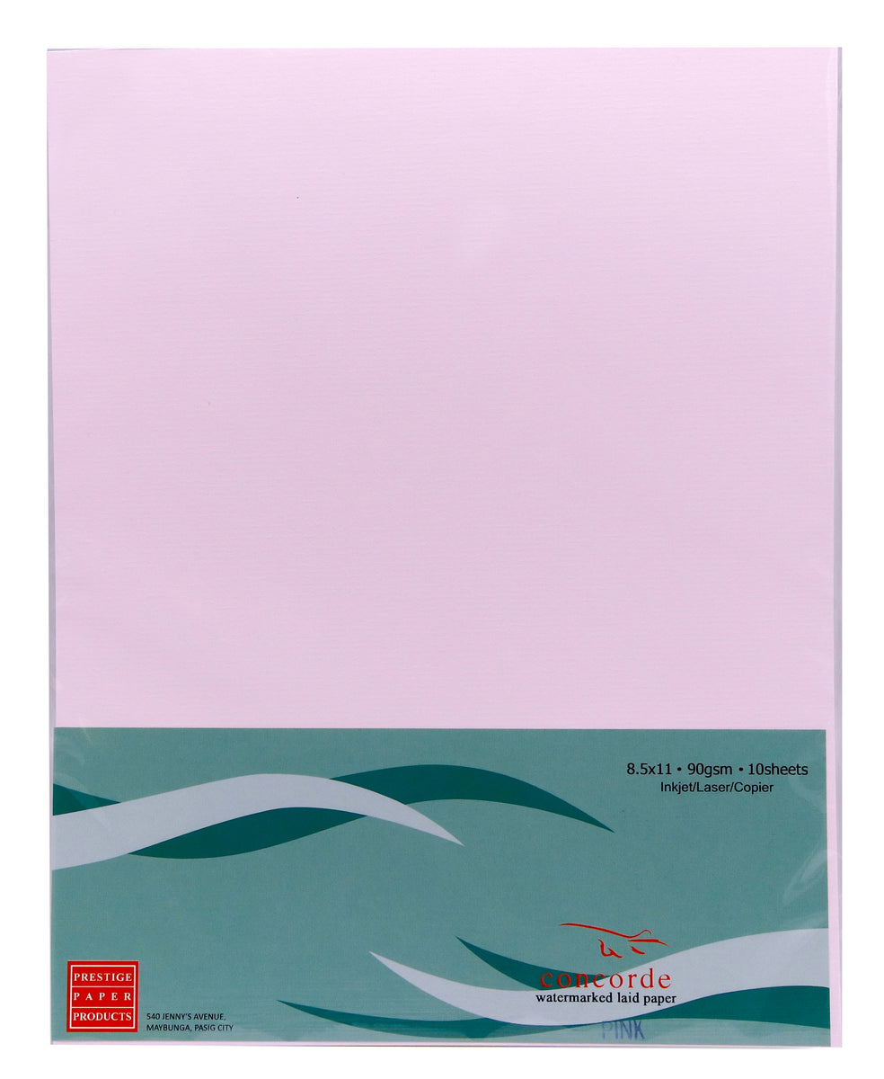Concorde Laid Specialty Paper 10sheets per pack – Prestige Paper Products