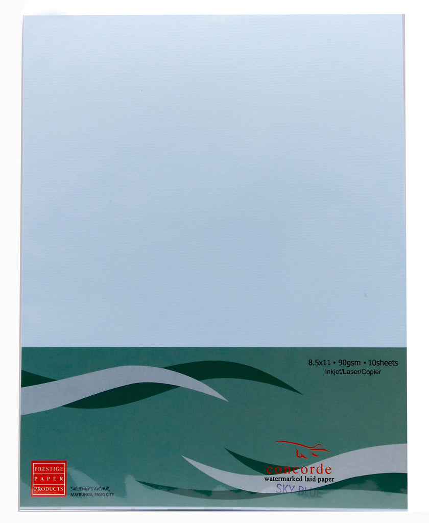 Concorde Laid Specialty Paper 10sheets per pack – Prestige Paper Products