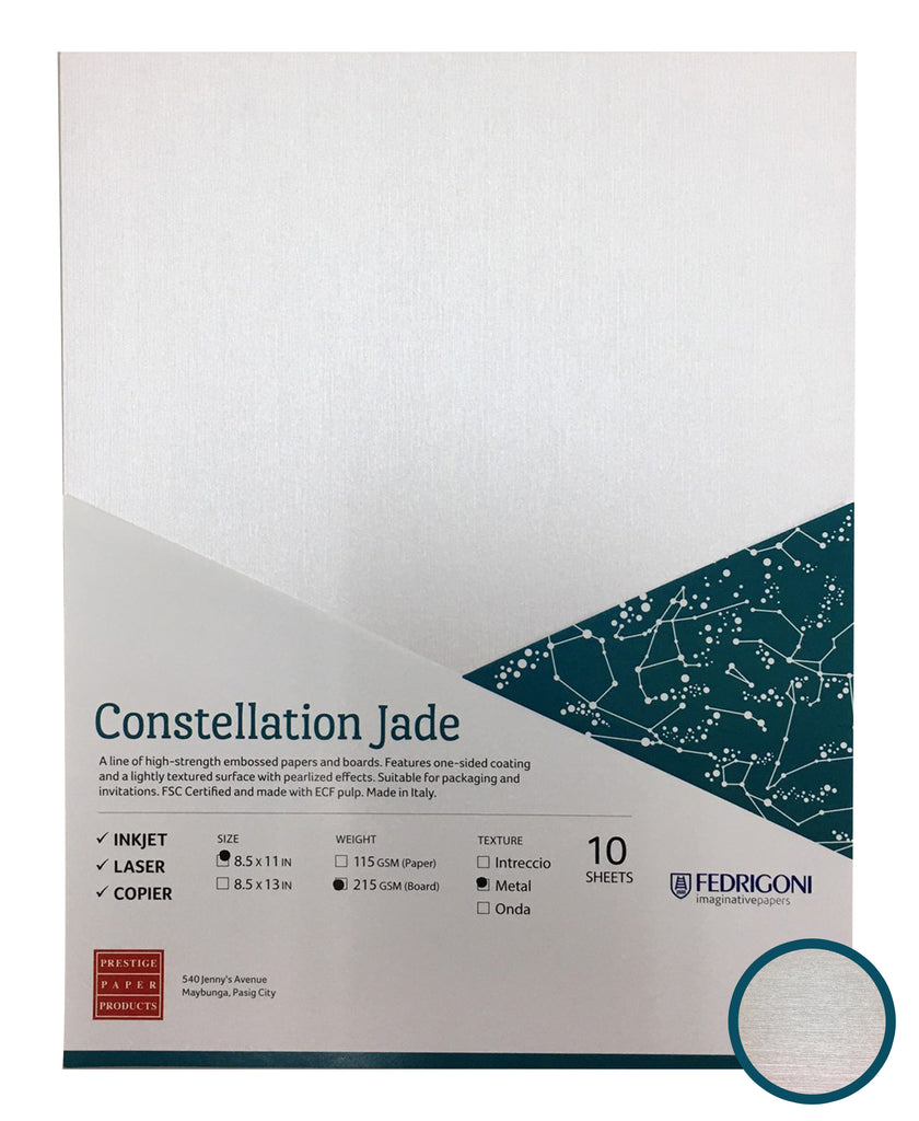 Constellation Jade Specialty Paper 10sheets per pack – Prestige Paper ...