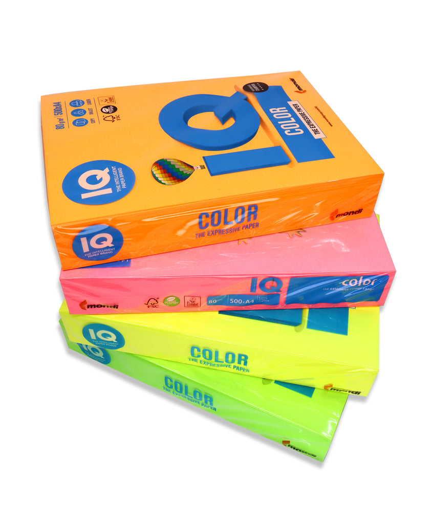 Biotop IQ Neon Specialty Papers 80gsm 500's per pack – Prestige Paper ...