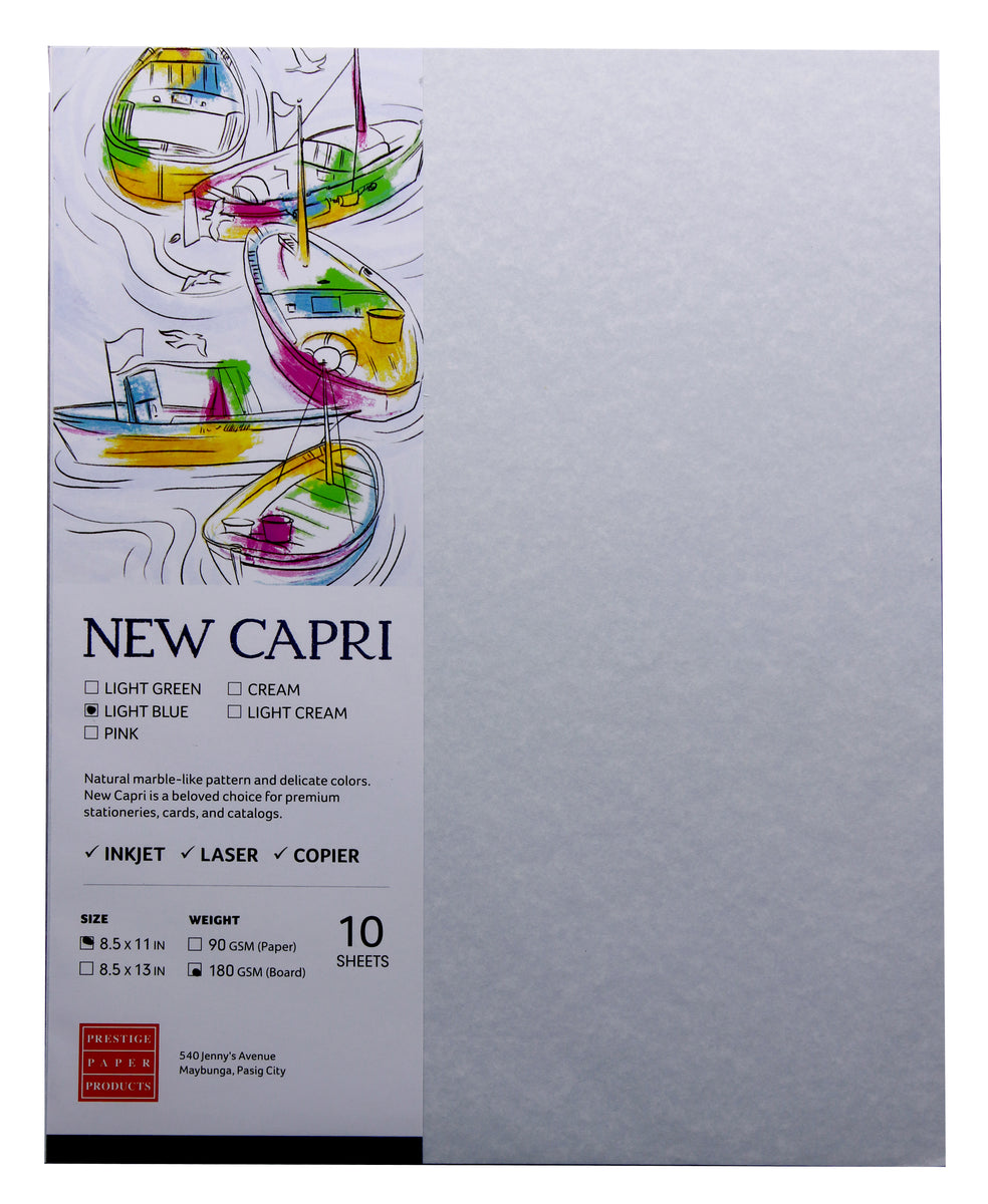 New Capri Specialty Paper 10sheets per pack – Prestige Paper Products