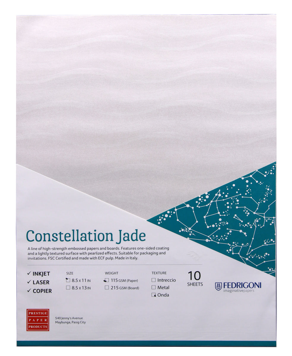 Constellation Jade Specialty Paper 10sheets per pack – Prestige Paper ...