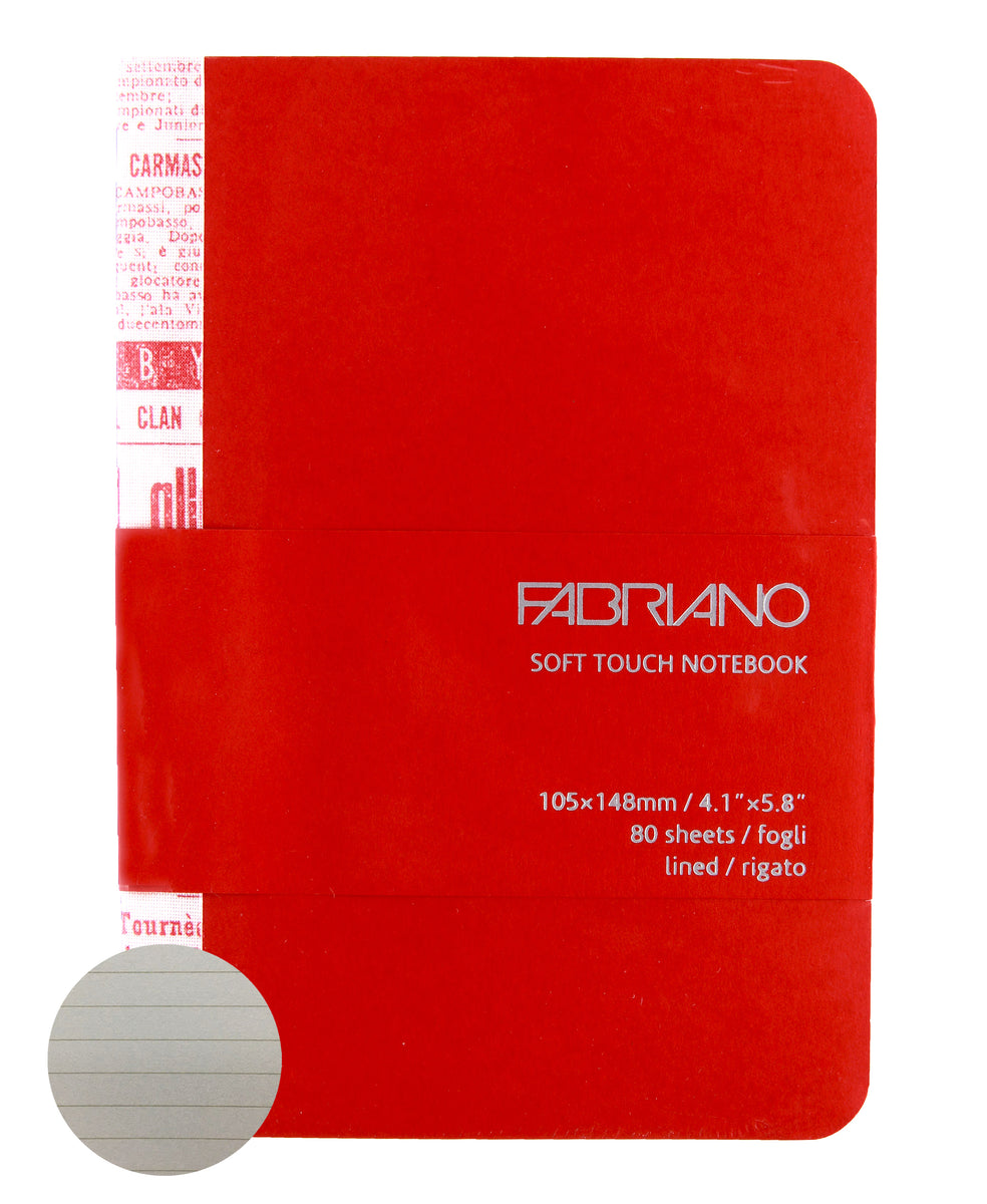 Fabriano Soft Touch Notebook 90gsm 80leaves – Prestige Paper Products